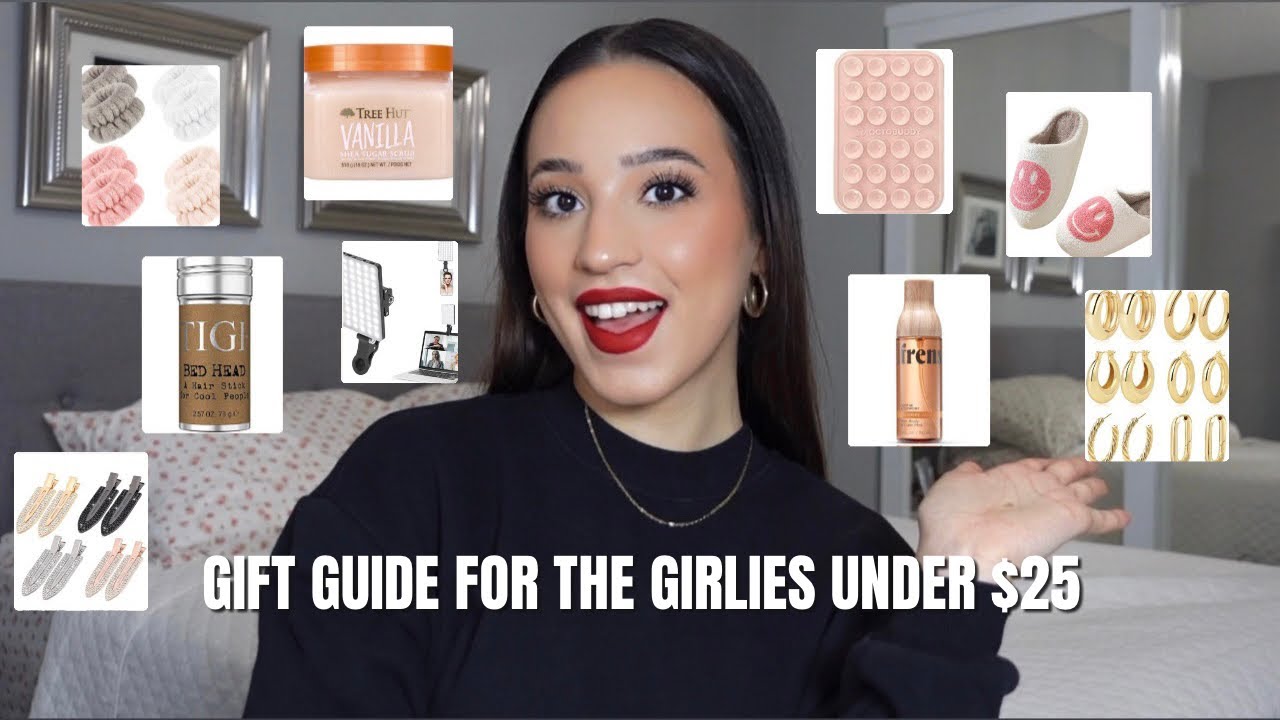 GIFT GUIDE FOR THE GIRLIES UNDER $25 | VLOGMAS DAY 3 ♡ - YouTube