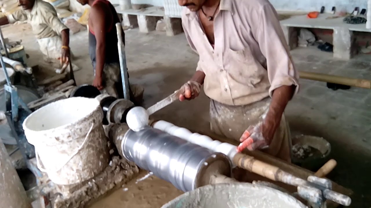 Concrete Baluster making Machine. - YouTube