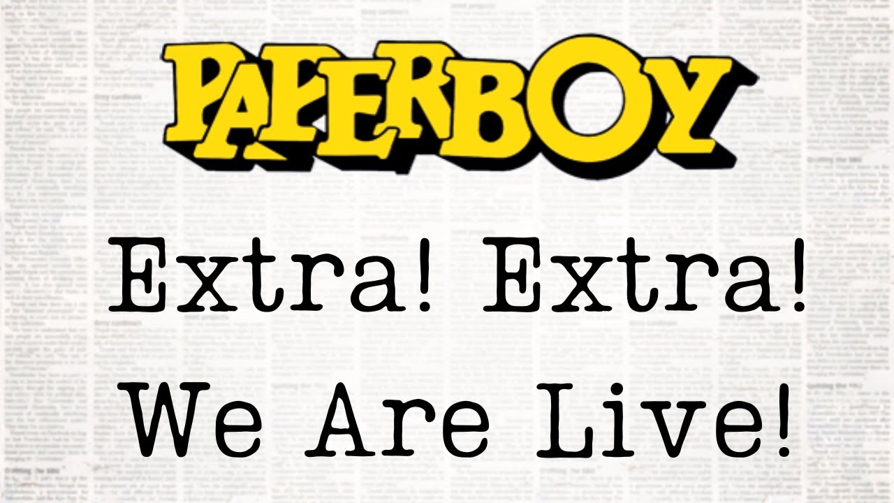 Extra! Extra! Rolling out the subscriptions in Paperboy (Arcade) - YouTube