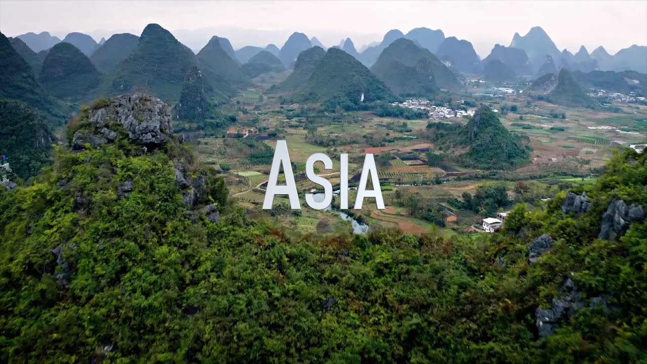 Asia 4K scenic cinema and inspiring music - YouTube