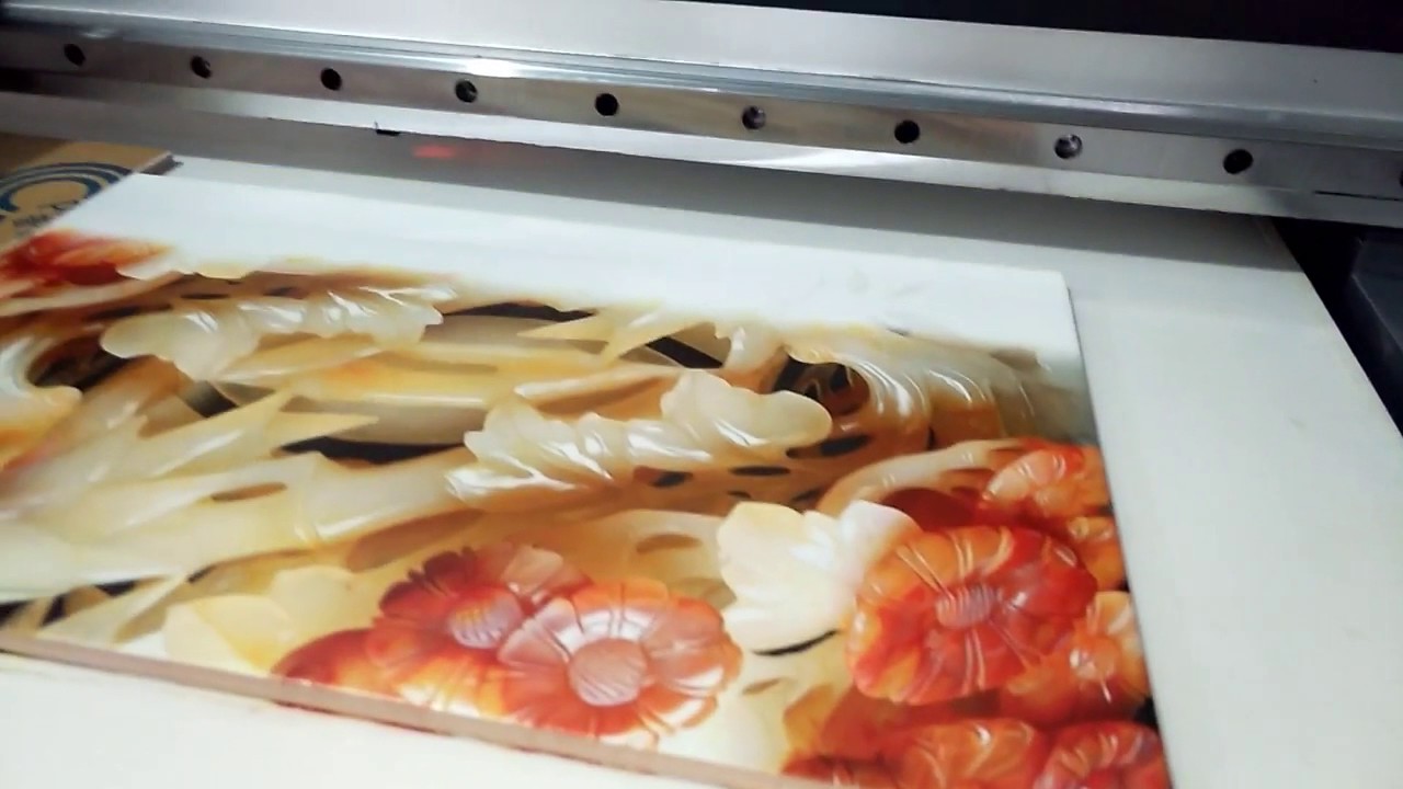 Ntek Ceramic tile printing decal printing machine flatbed printing uv ...