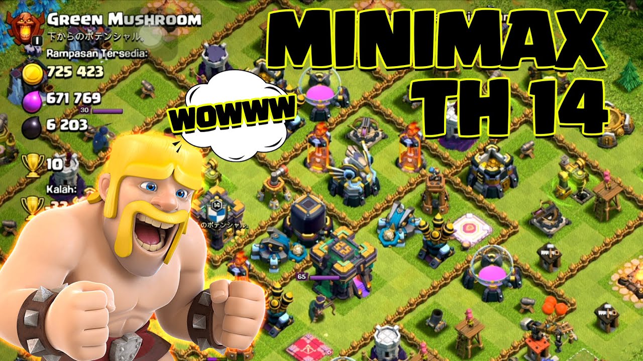 CLANS WAR AKUN MINIMAX COC INDONESIA - YouTube