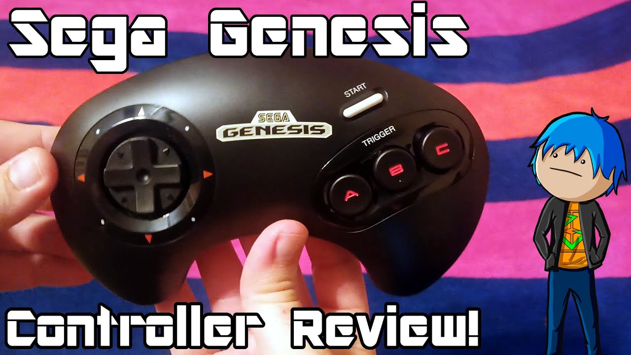 Sega Genesis Nintendo Switch Controller Review! (With Genesis Gameplay ...