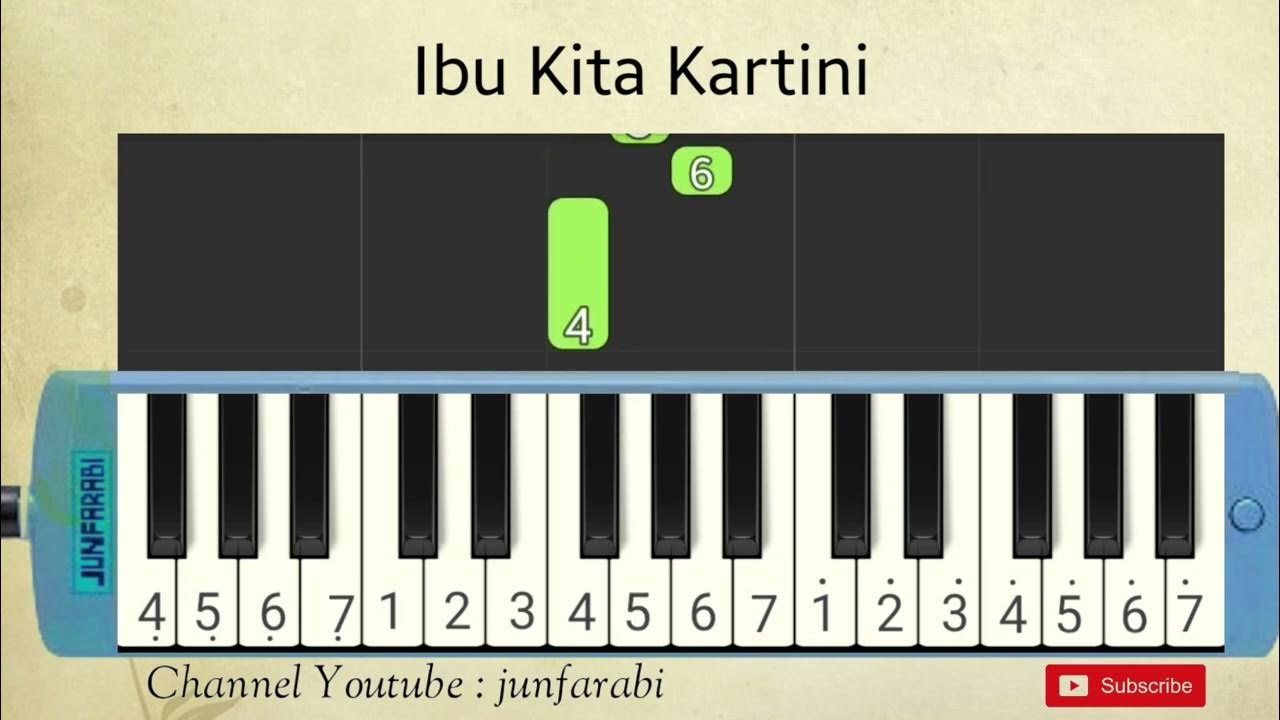 Ibu Kita Kartini | not pianika - YouTube