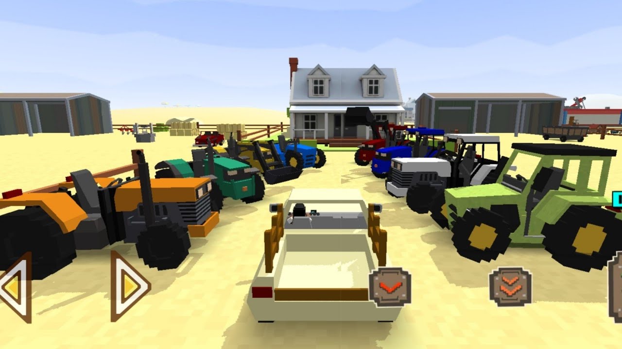 This is my exclusive and complete tractor collection - Blocky Farming ...