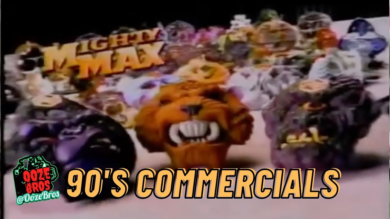 3 x Vintage Mighty Max Playsets 90s Toy commercials - YouTube