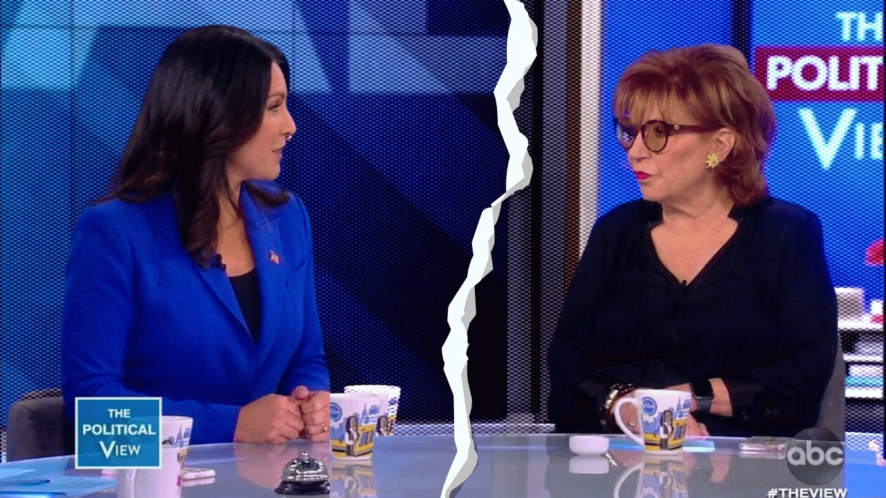 Tulsi Gabbard DESTROYS Joy Behar Live on the View - YouTube