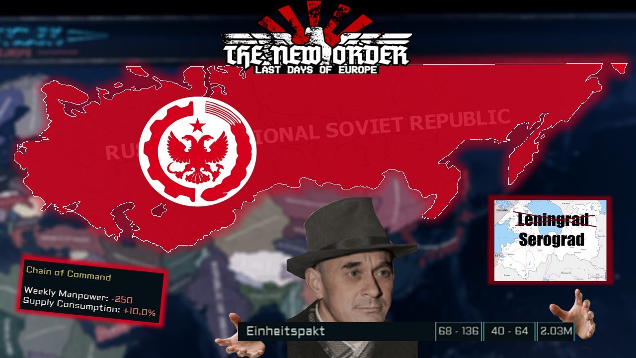 Un choque de Nacionalistas, literalmente (HOI4 TNO): Komi de Serov Pt2 ...