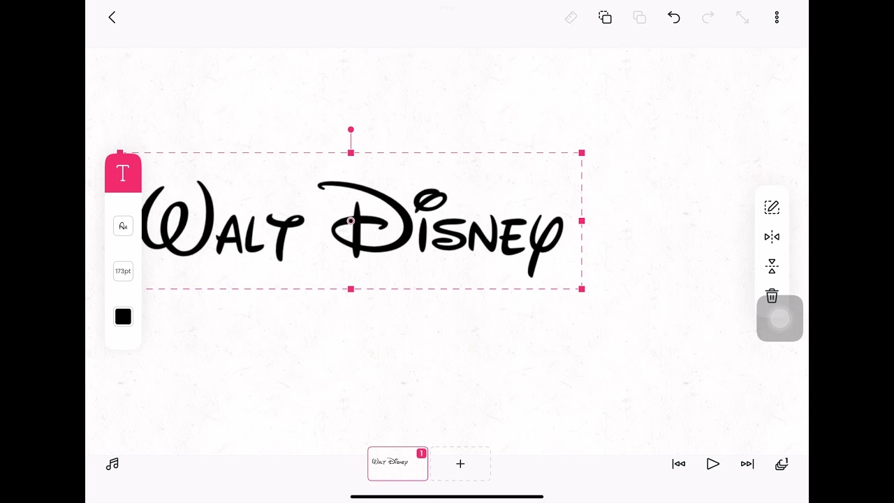 Disney font = waltograph - YouTube