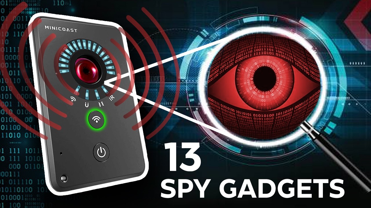 13 BEST SPY GADGETS ON ALIEXPRESS AND AMAZON (2025) | SMART HIDDEN ...