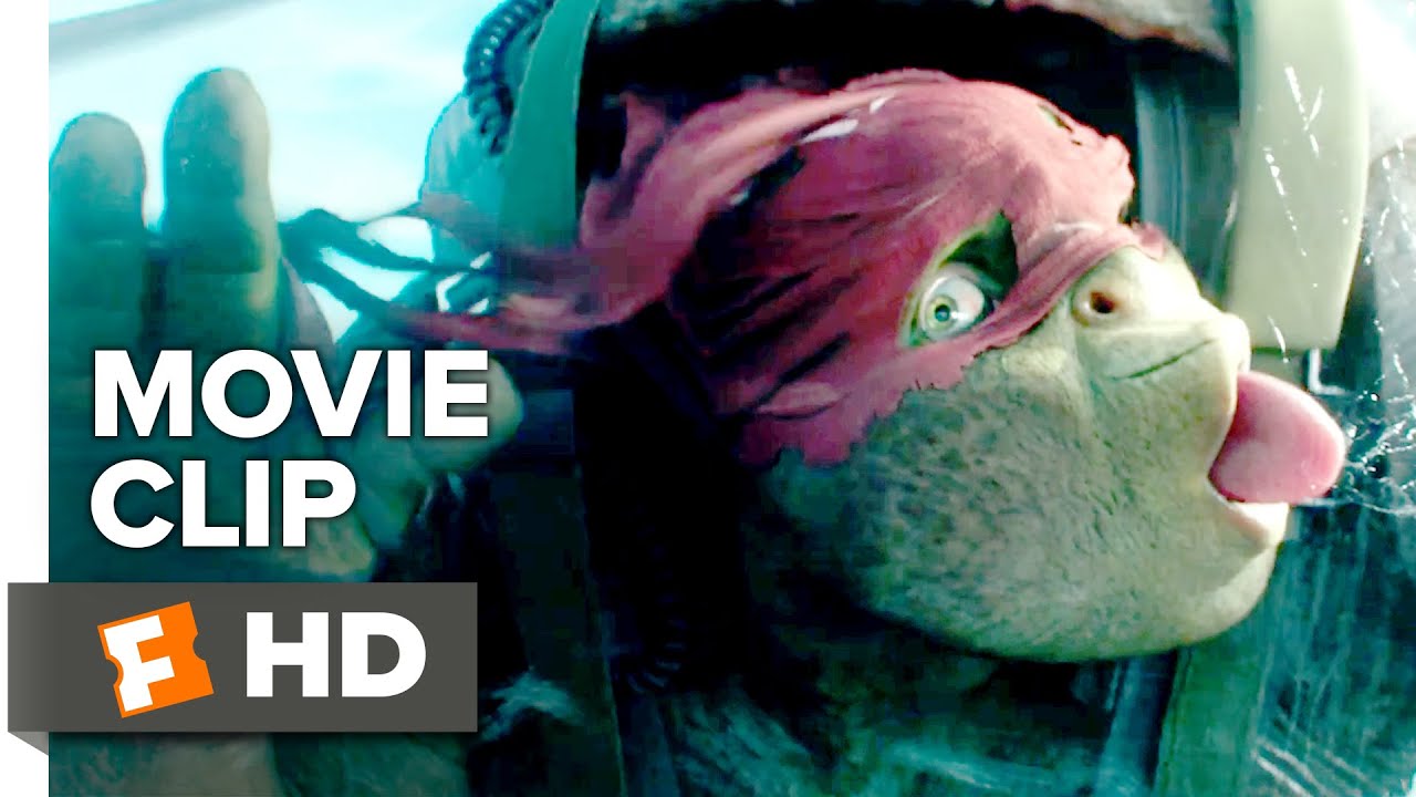 Teenage Mutant Ninja Turtles: Out of the Shadows Movie CLIP - Airplane ...