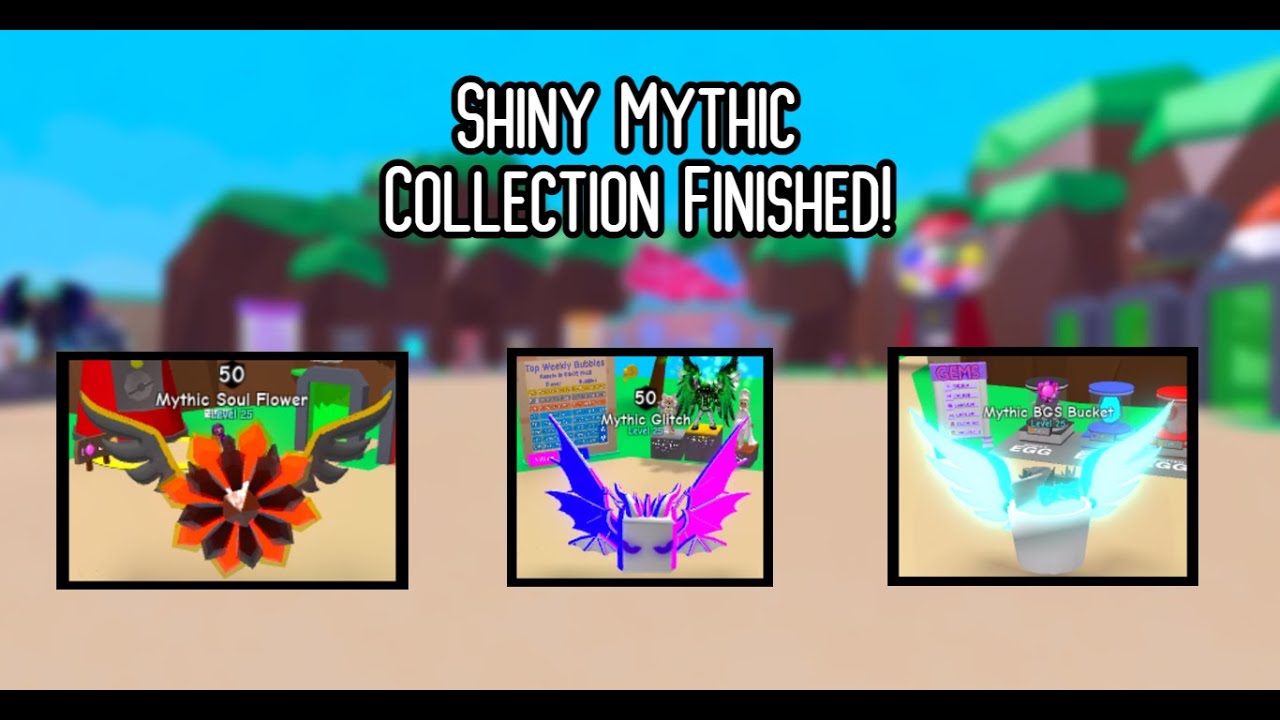 Shiny Mythic Collection Done! - YouTube