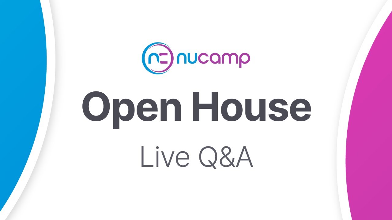Nucamp Coding Bootcamp Open House and Live Q&A - YouTube