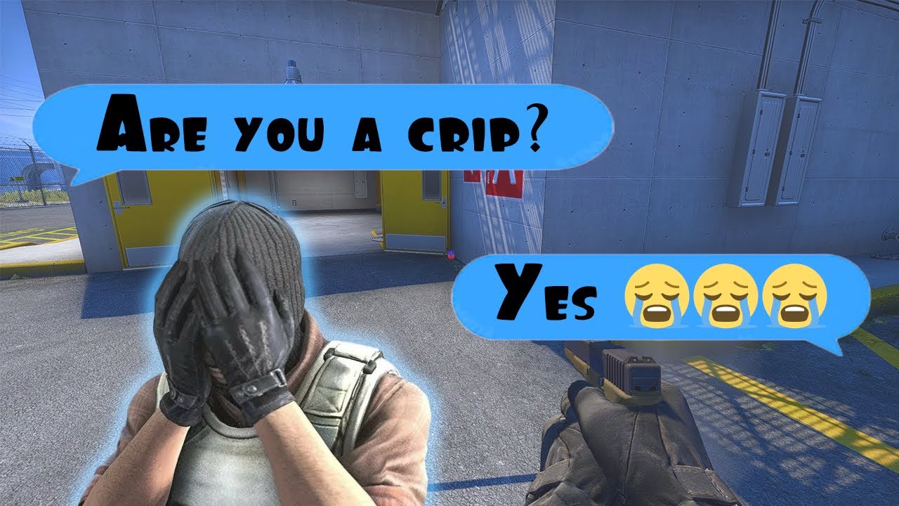 Hello crip meme in csgo - YouTube