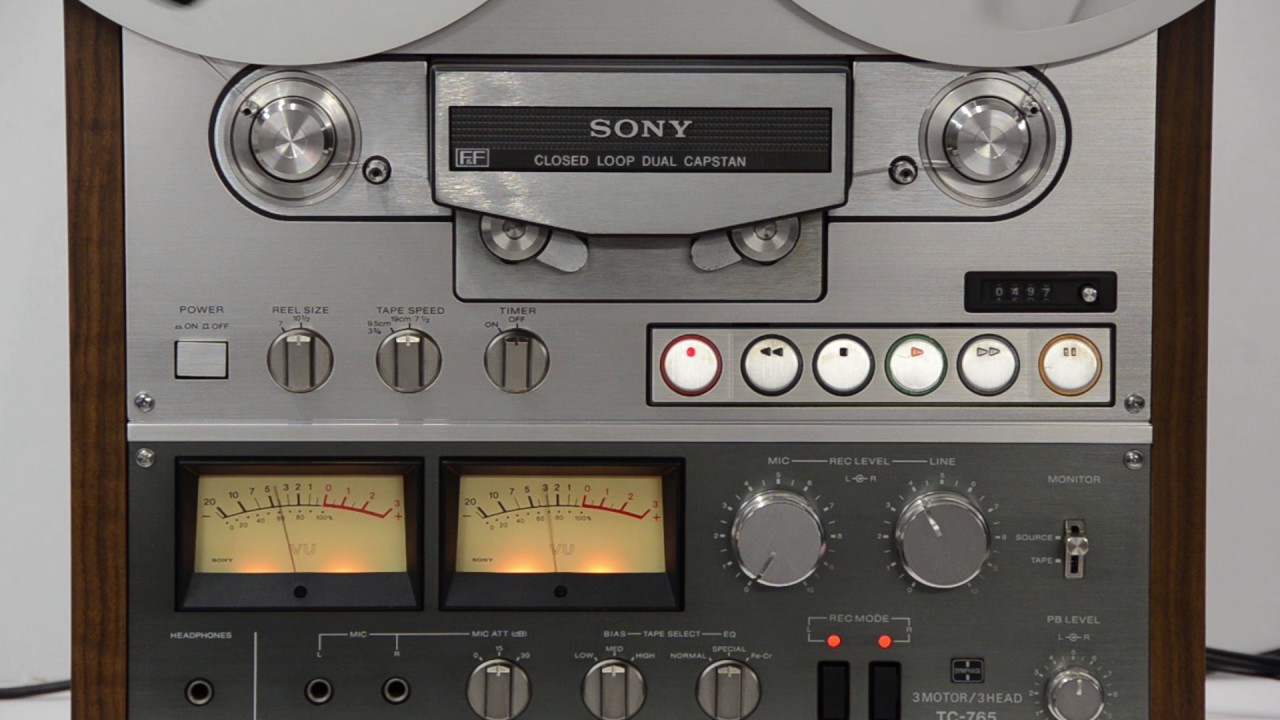 Sony tc-765 - YouTube
