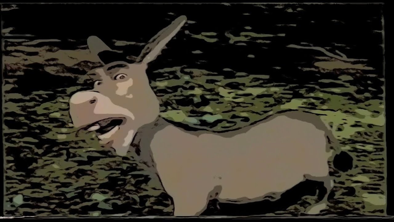 Shrek 2: Donkey (2004) (VHS Capture) (Comic Filters) (1) - YouTube