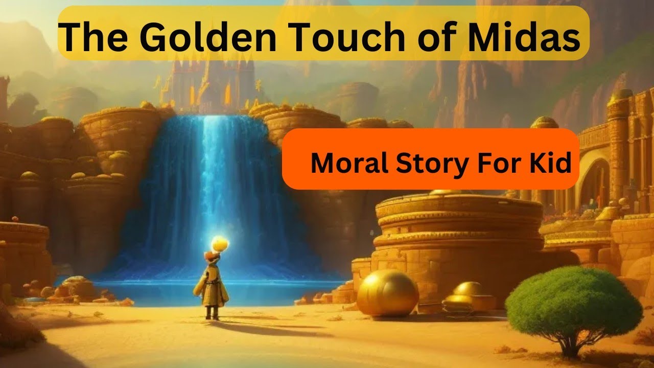 The Gold Touch of Midas ,Moral Animated Story - YouTube