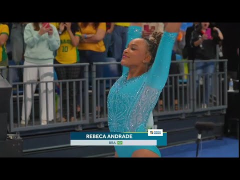 Rebeca Andrade 🇧🇷 wins VAULT GOLD 🥇 - Pan American Championships 2026