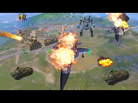 JET BATTLES Are INSANE! 😱 Destroying Tanks + Helicopter 💥 PUBG Mobile