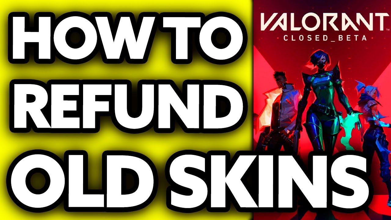 How To Refund Old Skins in Valorant ?? - YouTube