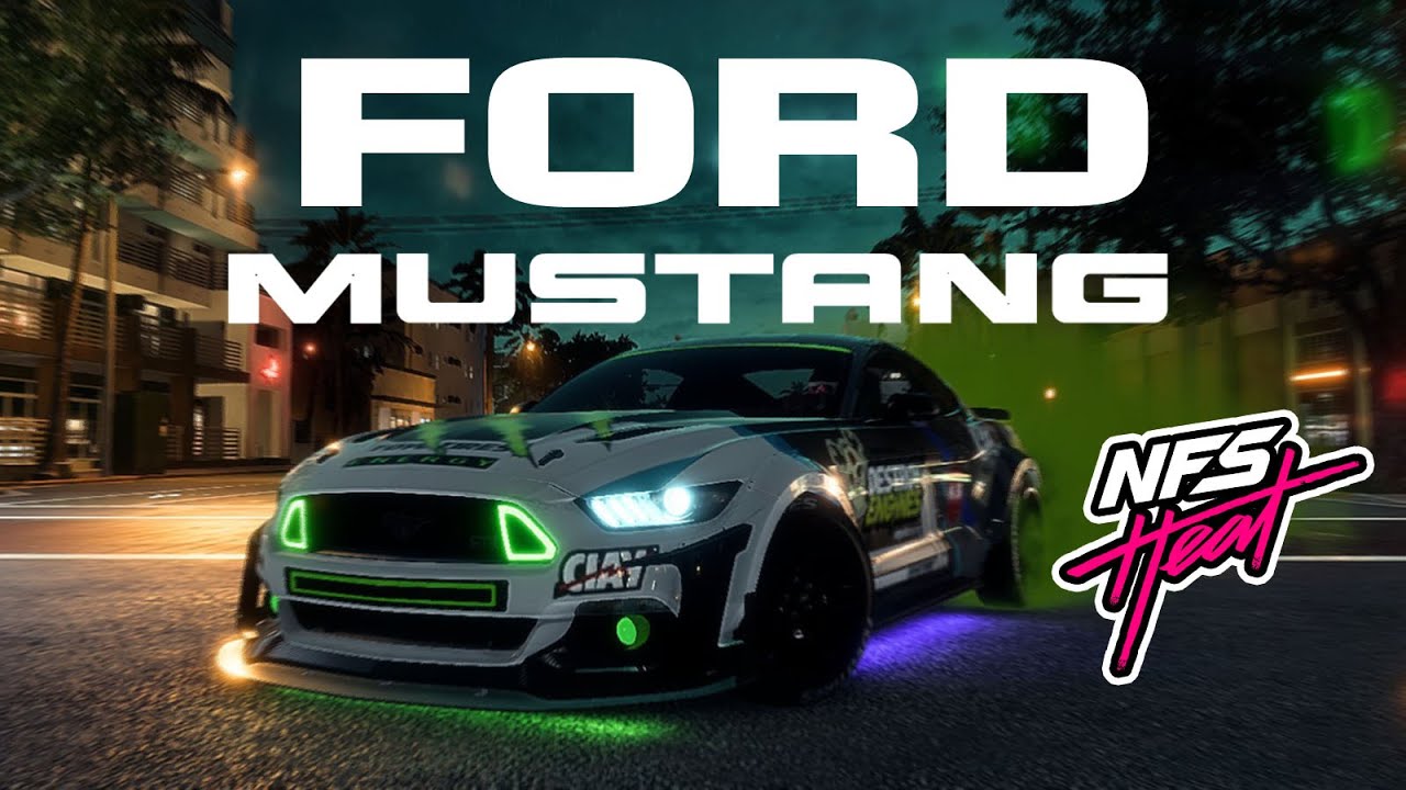 NFS HEAT แต่งรถ - Ford Mustang GT สายดริฟกับชุดแต่ง RTR - YouTube