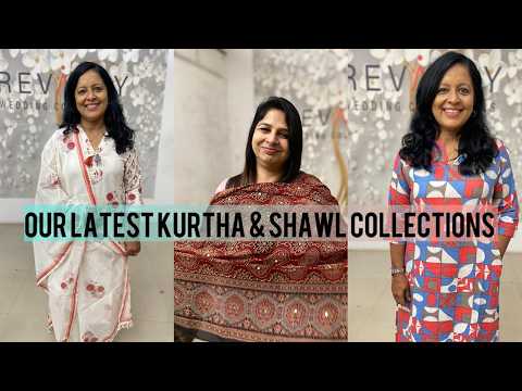 OUR LATEST KURTHA & SHAWL COLLECTIONS | REVATHY WEDDING COLLECTIONS MUVATTUPUZHA | 8086575564