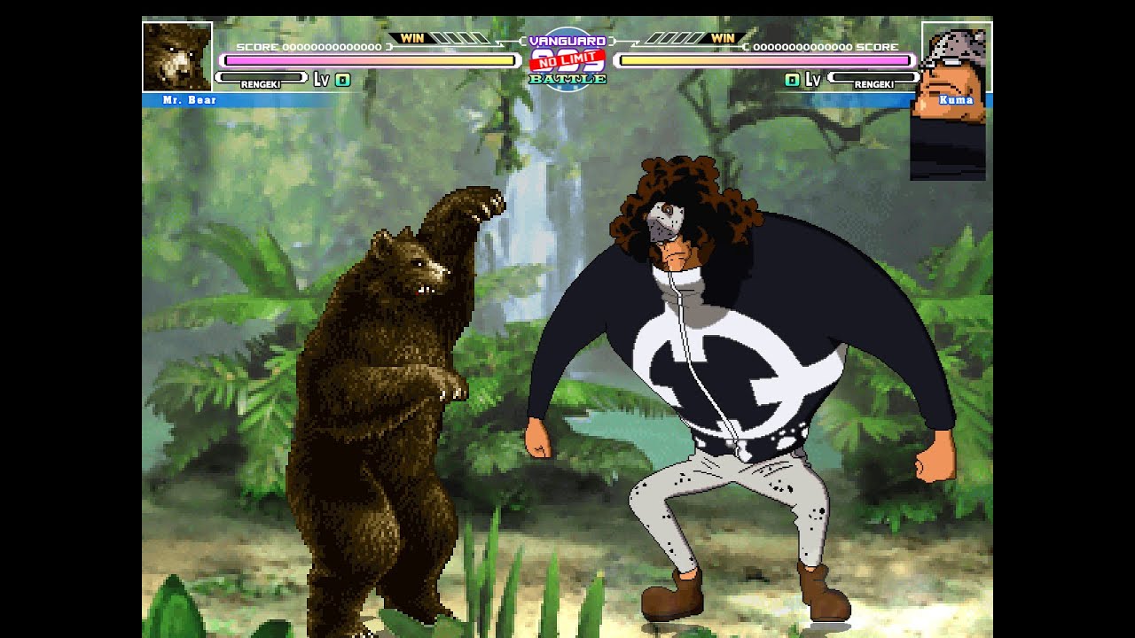 mugen - Mr.Bear vs Bartholomew Kuma - YouTube