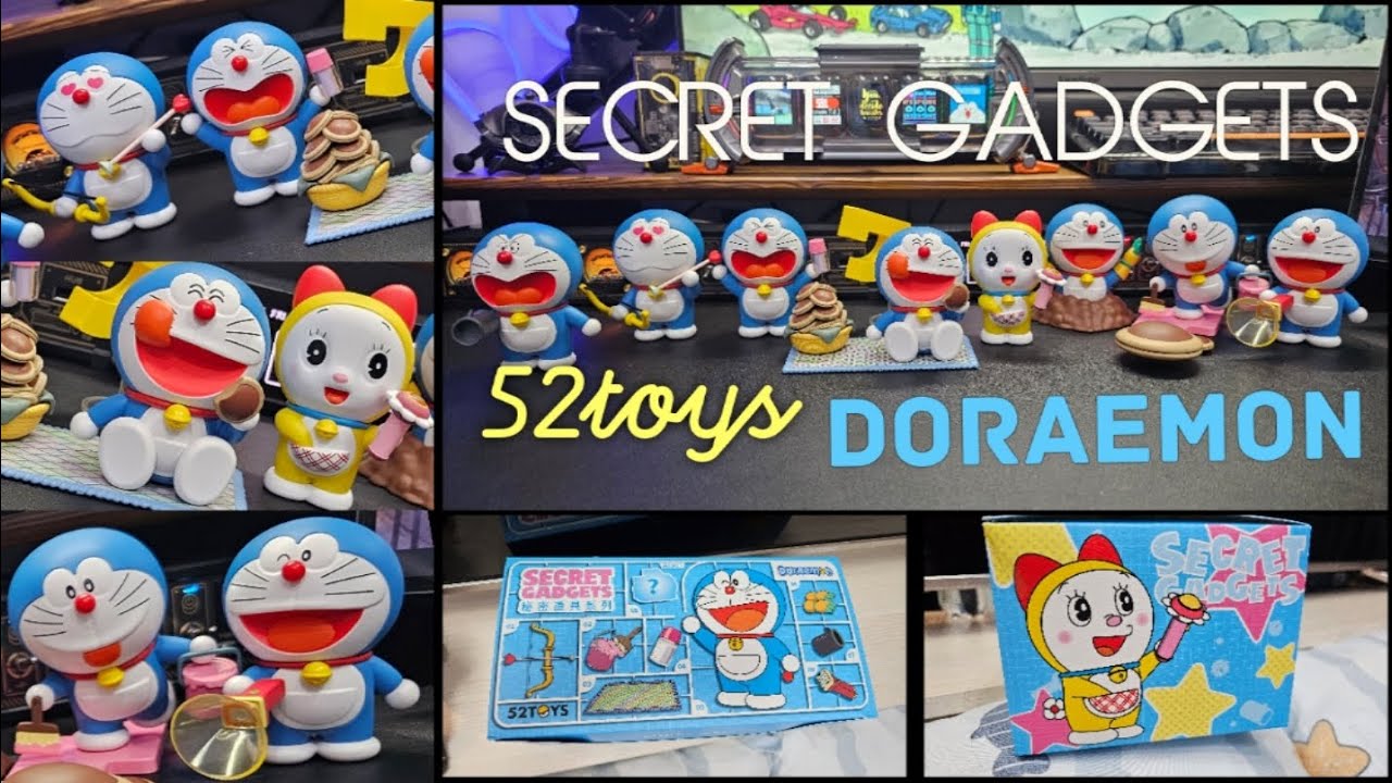 [52Toys] Doraemon - Secret Gadgets | Beyond Joys | Unboxing - YouTube
