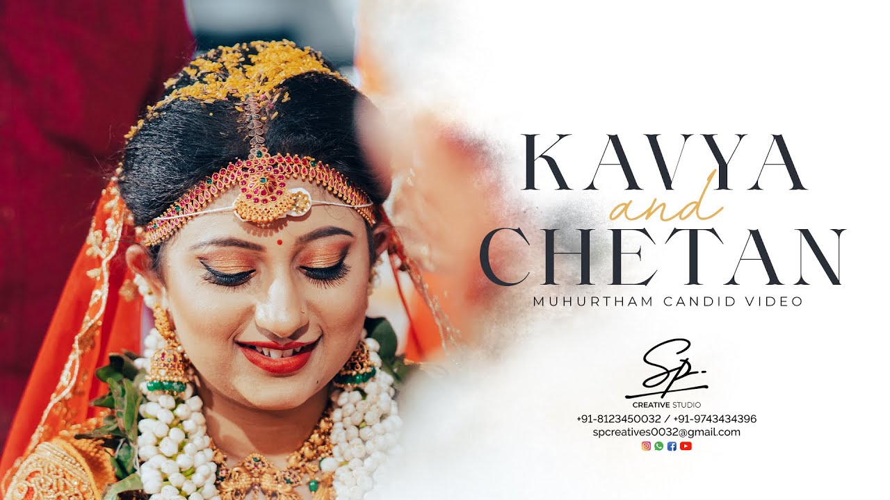 Muhurtham Candid Video | Mysuru | KAVYA + CHETHAN | SP CREATIVE STUDIO #mysore #wedding #candid ...