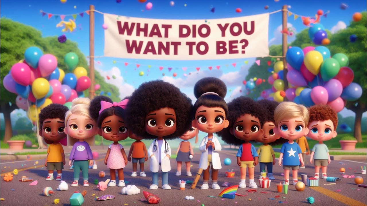 WHAT DO YOU WANT TO BE ? | FUN KIDS SONG ABOUT JOBS AND CAREER - YouTube