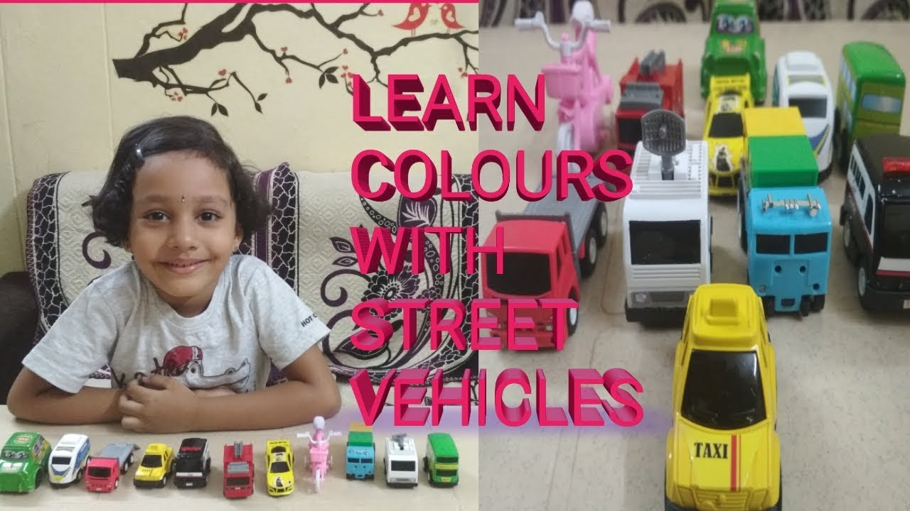 Colors for children to Learn with Street vehicles |Toy Vehicles for ...