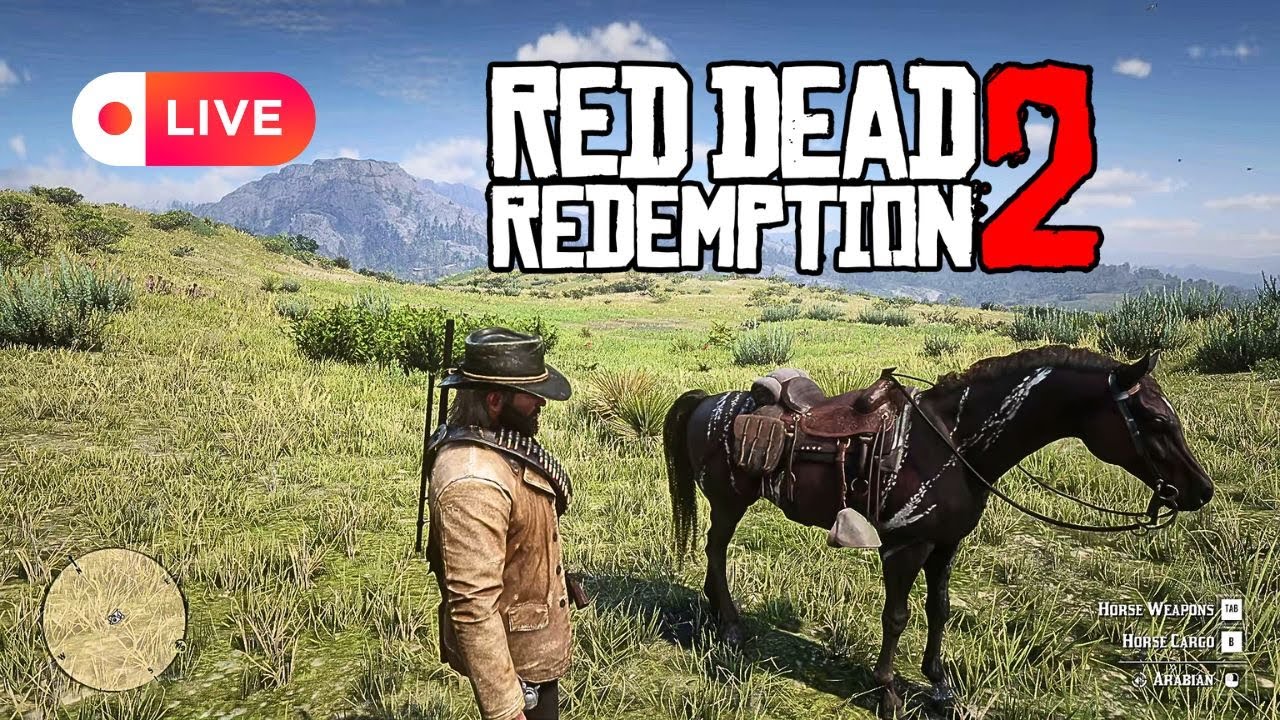 [LIVE] My First Time Playing Red Dead Redemption 2 | I'm Still Learning ...
