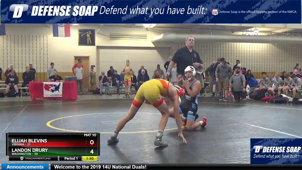 Mat 10 114 Elijah Blevins Virginia Vs Landon Drury Washington - YouTube