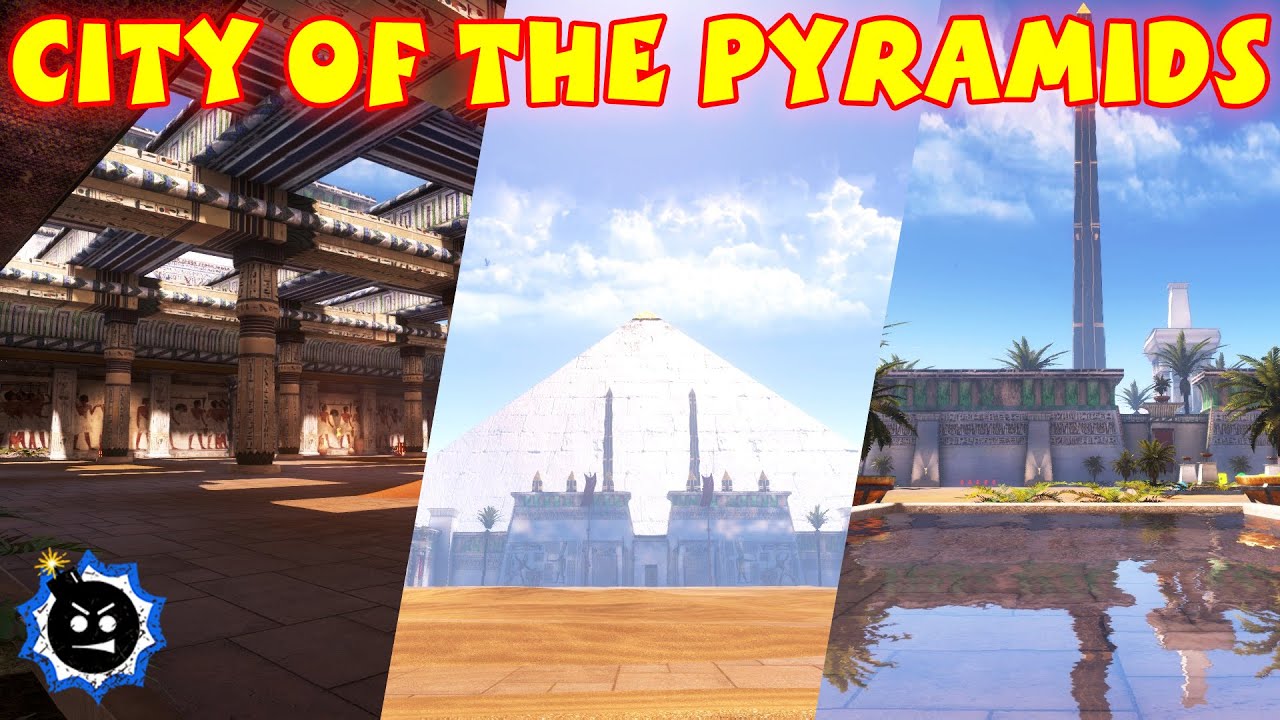 Serious Sam SM - Custom Map - City of the Pyramids - YouTube