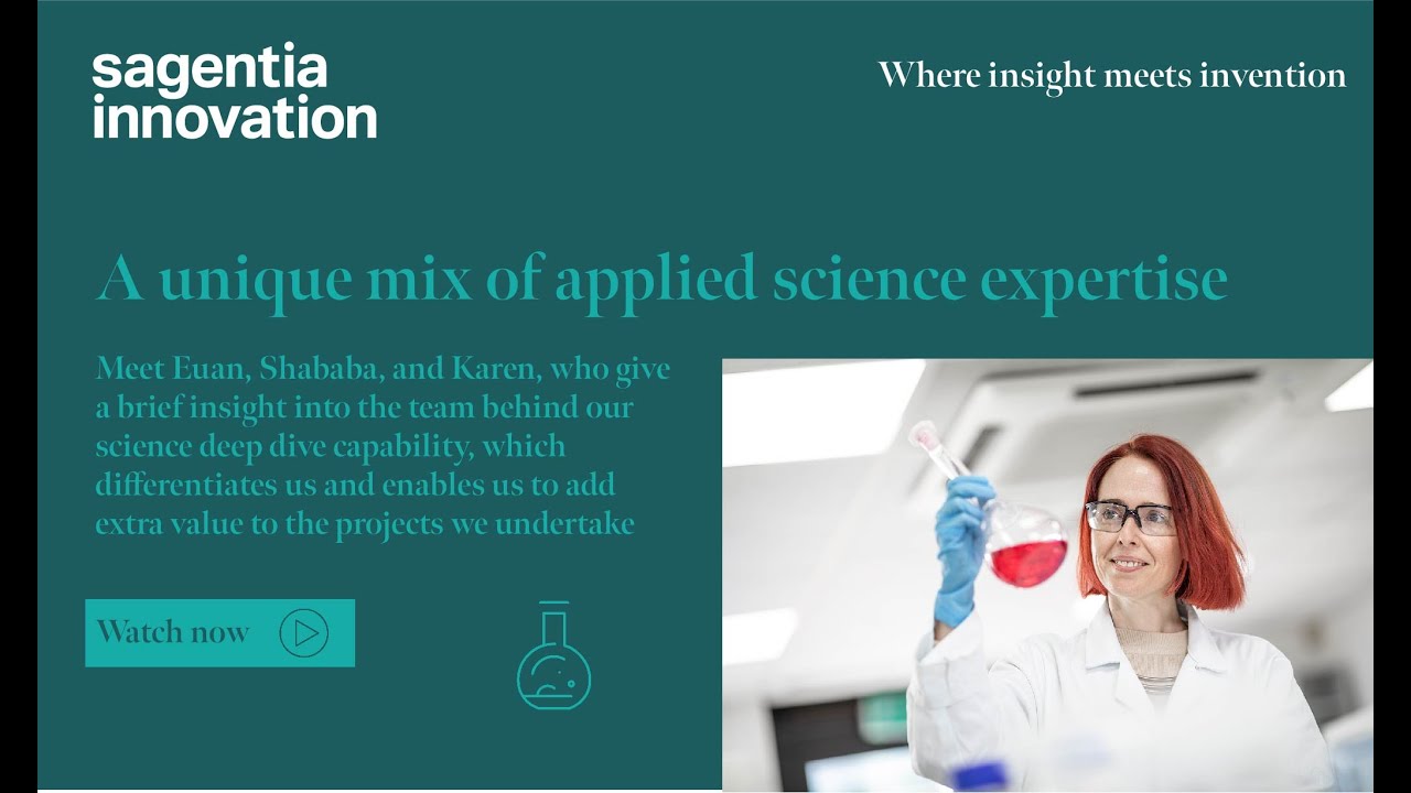 Meet Sagentia Innovations Applied Science Team Youtube