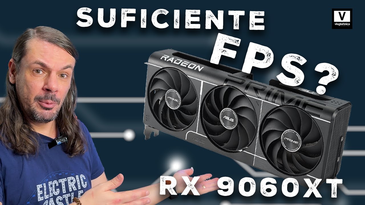 Ce performante are placa video Asus Prime RX 9060Xt 16Gb - YouTube