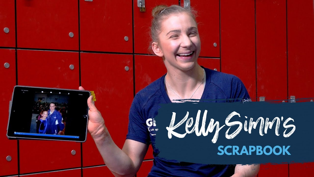 Kelly Simm's gymnastics scrapbook - YouTube