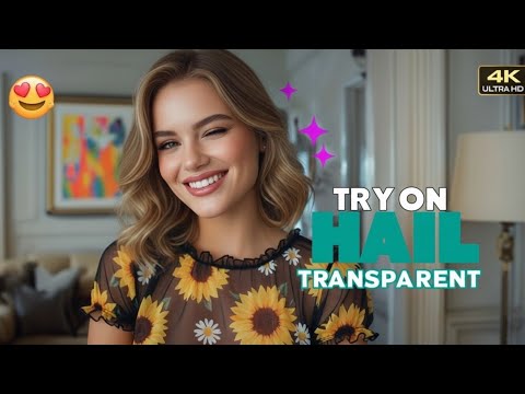 4k Transparent Lingerie & See-through Styles | Shein 2025 BikiniTry-On Haul #Micro bikini #tryon