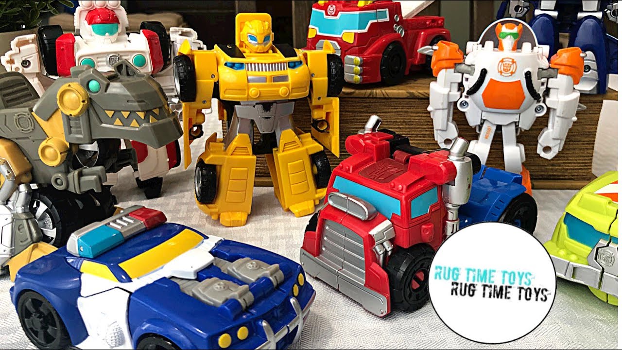 TOP 5 TRANSFORMERS RESCUE BOTS ACADEMY 1 STEP TOYS & REVIEW! THE BEST ...