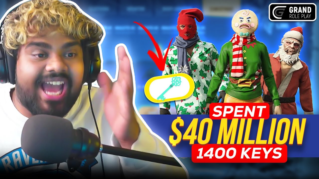 I Spent 40 Million For 1400 Christmas Keys & Here's What I Got In GTA 5 ...