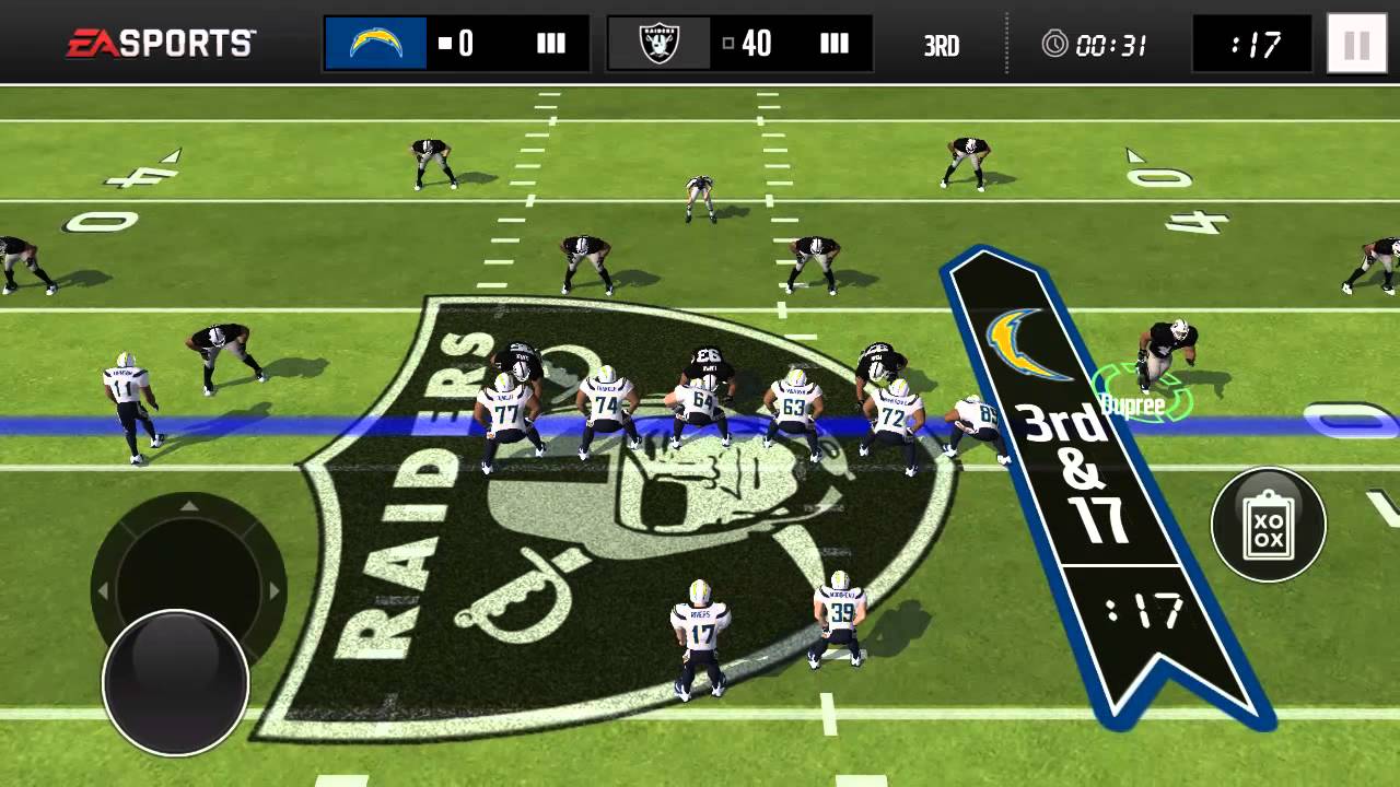 How to get a touchdown every time in madden mobile - YouTube
