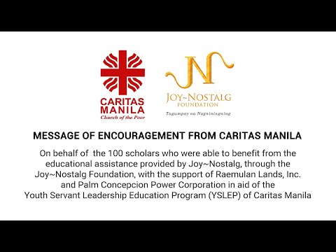 Mr. Jacinto C. Ng, Jr. on Caritas Manila's Charity in Action (September 25, 2020) - YouTube