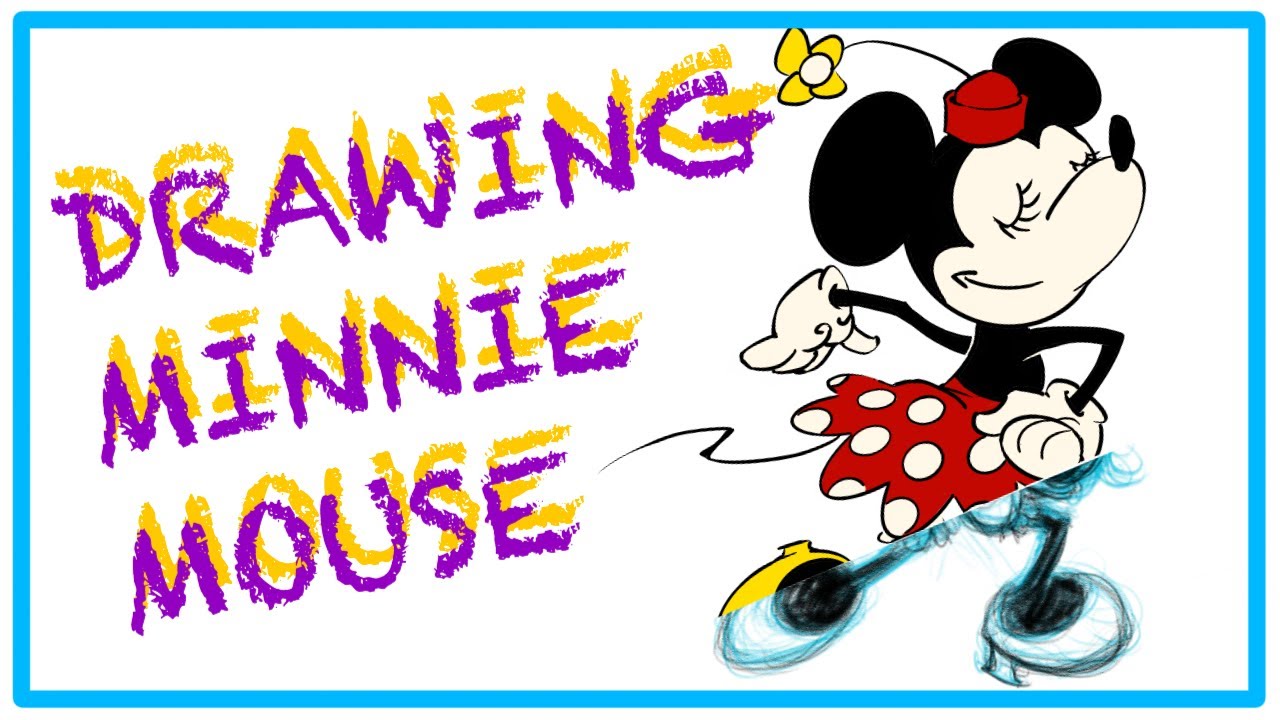 How to draw Minnie Mouse from Disney XD - YouTube