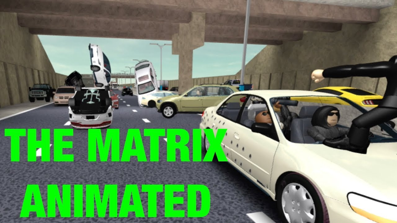 (ROBLOX ANIMATION) THE MATRIX RELOADED - HIGHWAY SCENE - YouTube