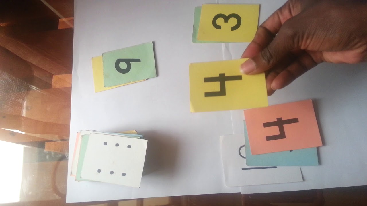 Easy math 5+ year olds. Snap game - YouTube