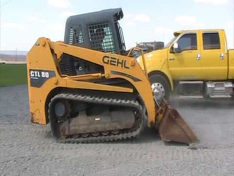GEHL CTL 80 - YouTube