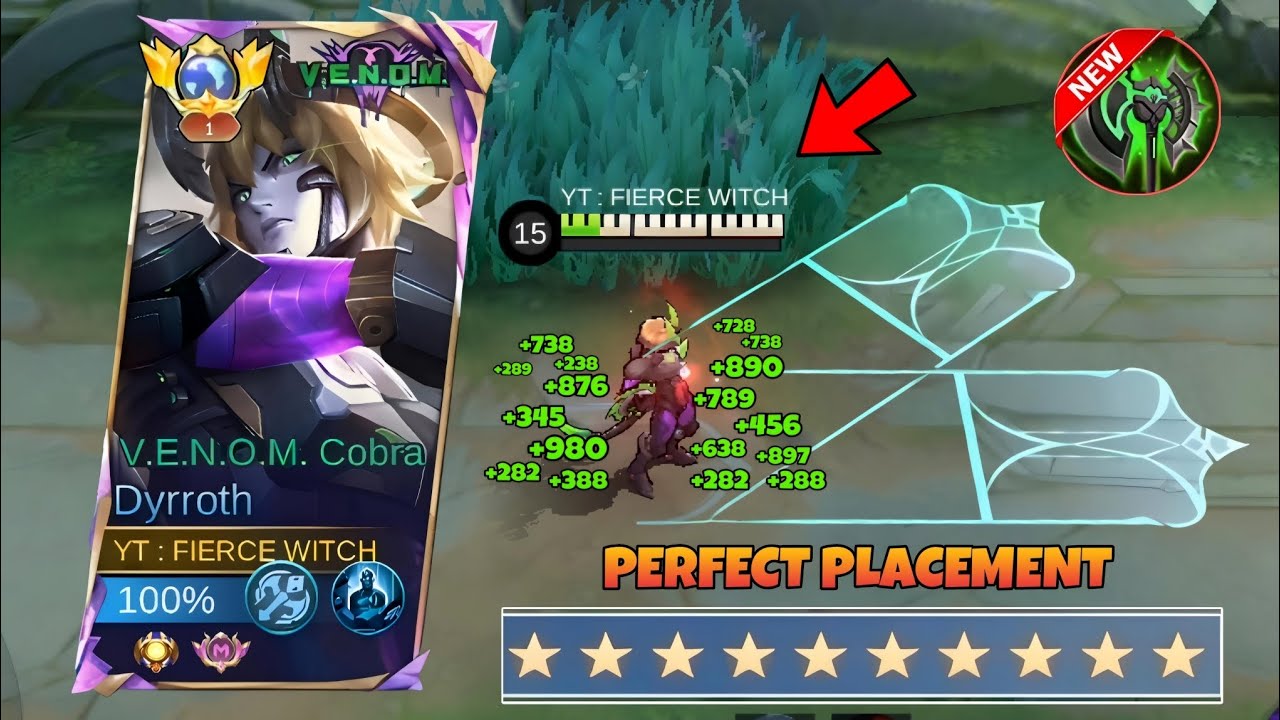 TOP GLOBAL DYRROTH 91,1% WINRATE SECRET TRICK FULL TUTORIAL!! (Must ...