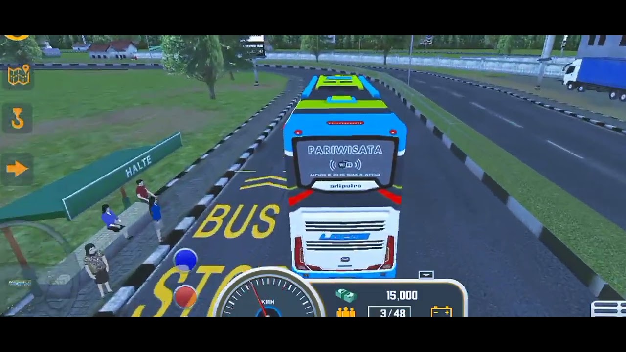 Mobile Bus Simulator: Bus Driving Game - Android gameplay HD - YouTube