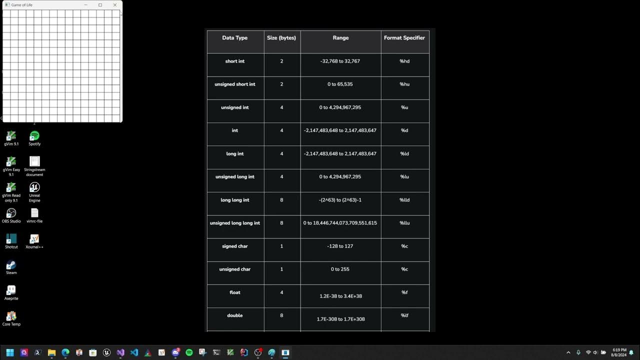Creating Conway's Game of Life using wxWidgets - YouTube