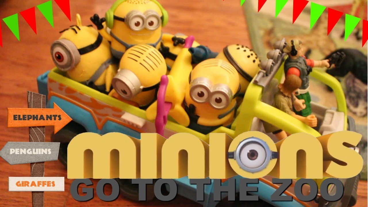 Minions Go To The Zoo: The Adventure Continues - YouTube